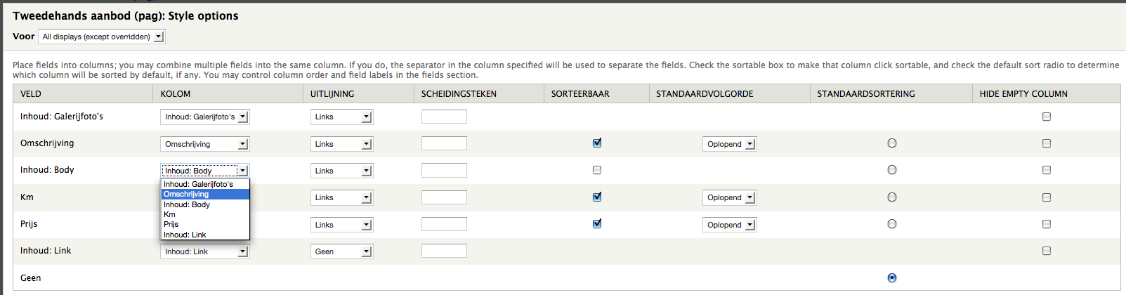 Table format: grouping multiple fields in one cell [#1367066] | Drupal.org